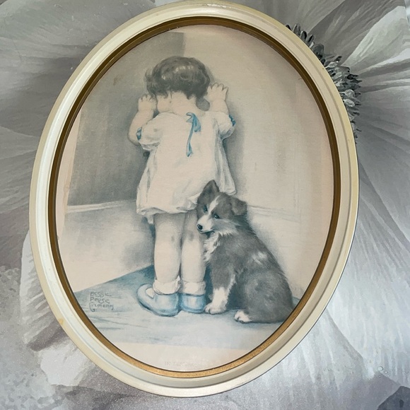 Art | Vintage 1935 Bessie Pease Gutmann In Disgrace | Poshmark
